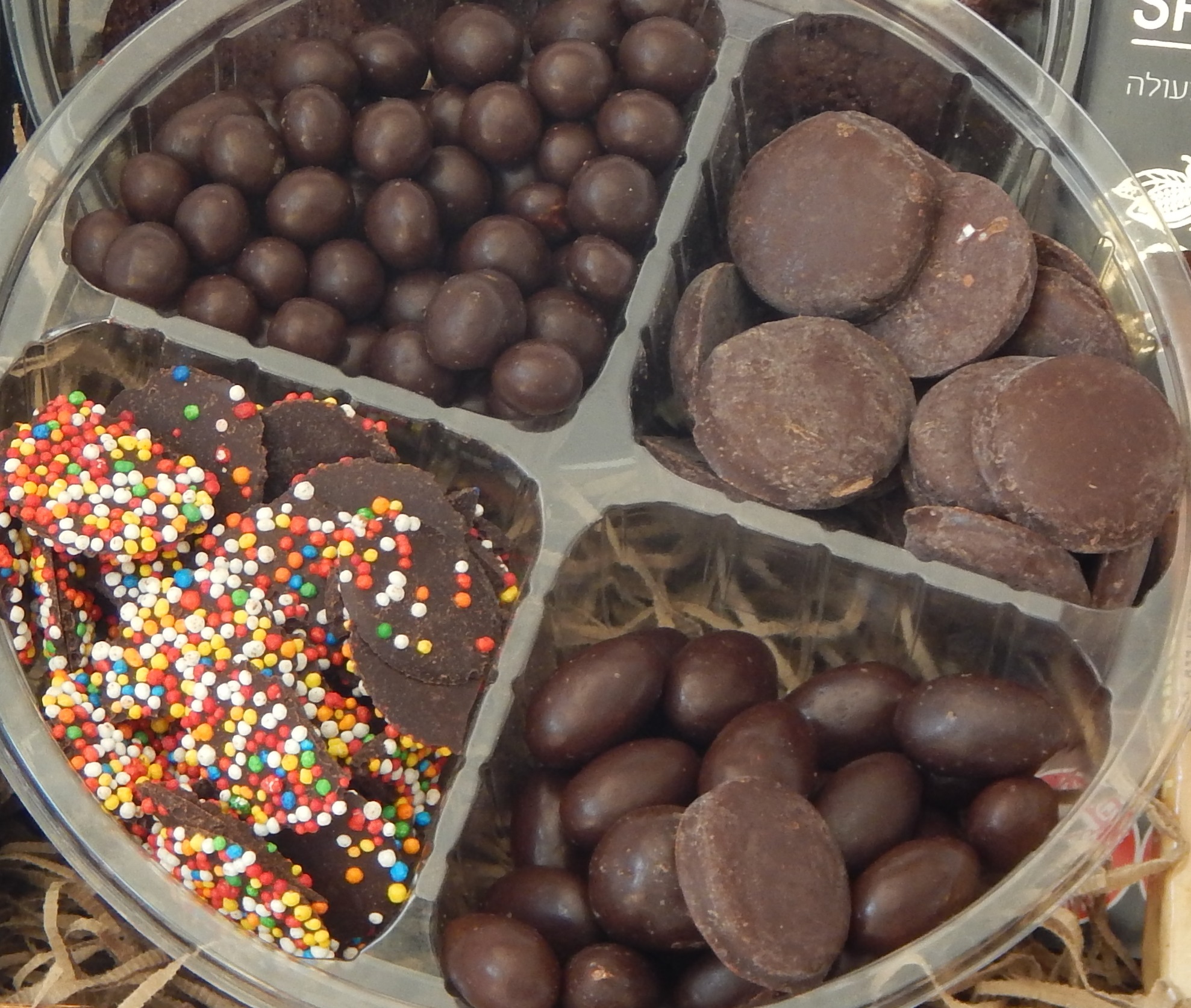 CHOCOLATE CANDY PLATTER (4 part) > Sweet Jerusalem