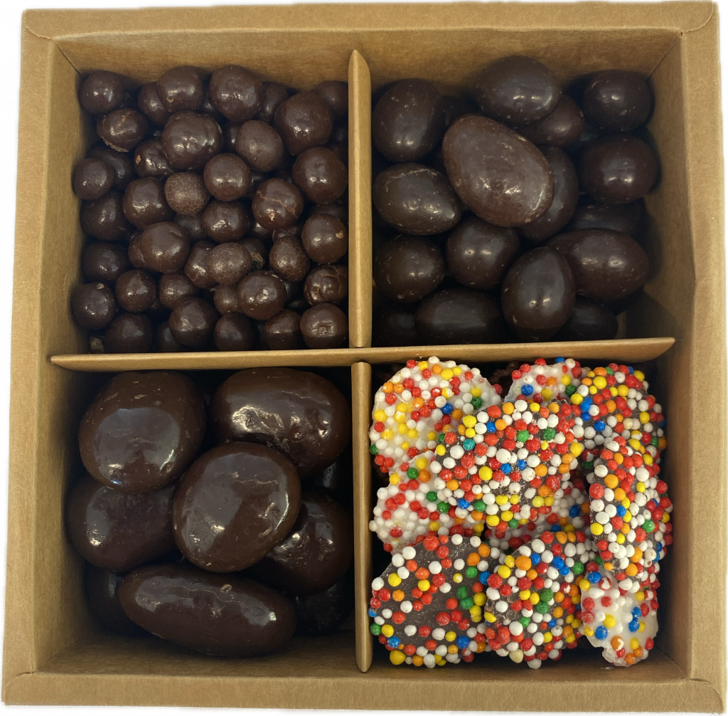 CHOCOLATE CANDY PLATTER (4 part) – Sweet Jerusalem